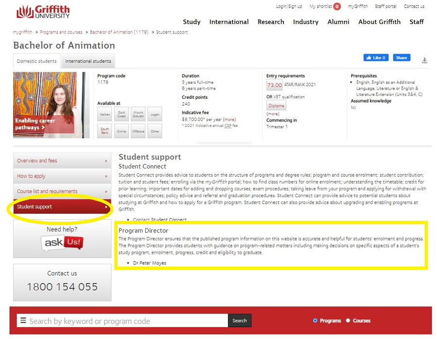 Griffith University Portal