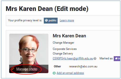 Griffith Experts Support