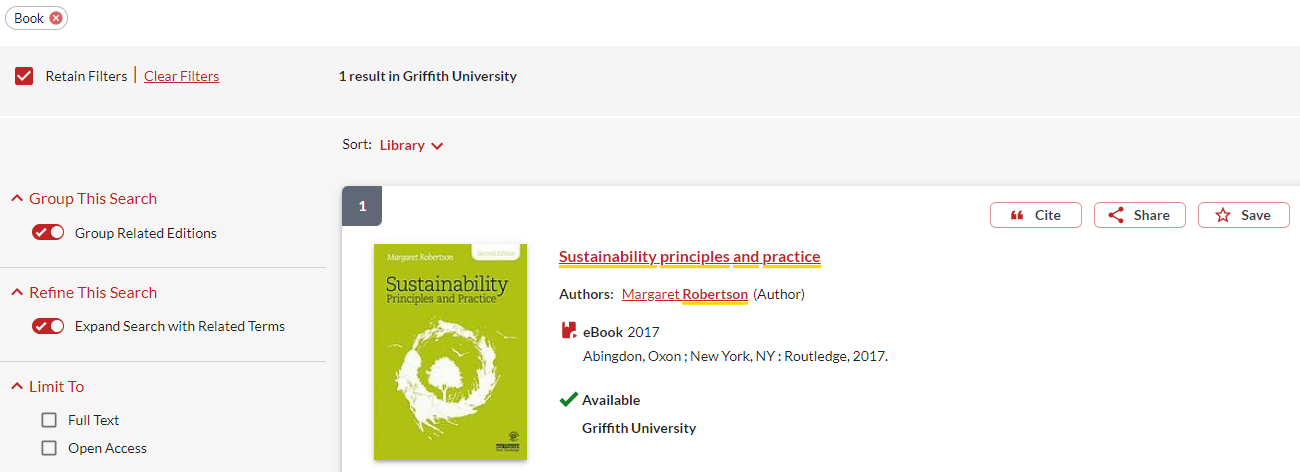 Library catalogue help