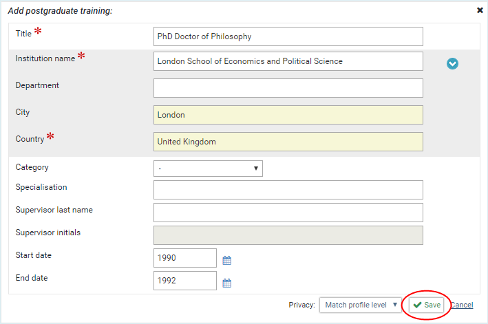 Griffith Experts Support