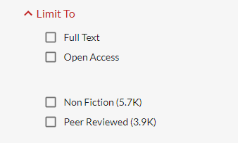 Search for information