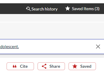 Search for information