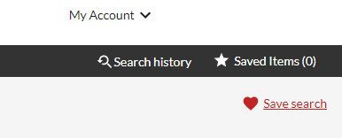 Search for information