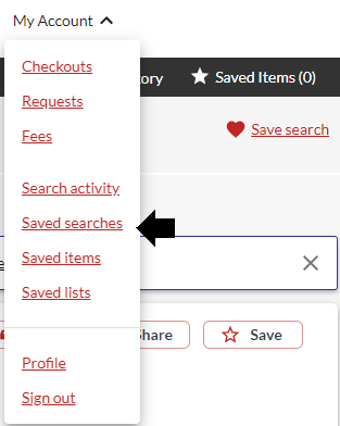 Search for information